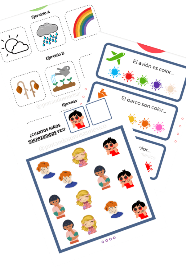 Cuadernillos de actividades para niños con Autismo en PDF